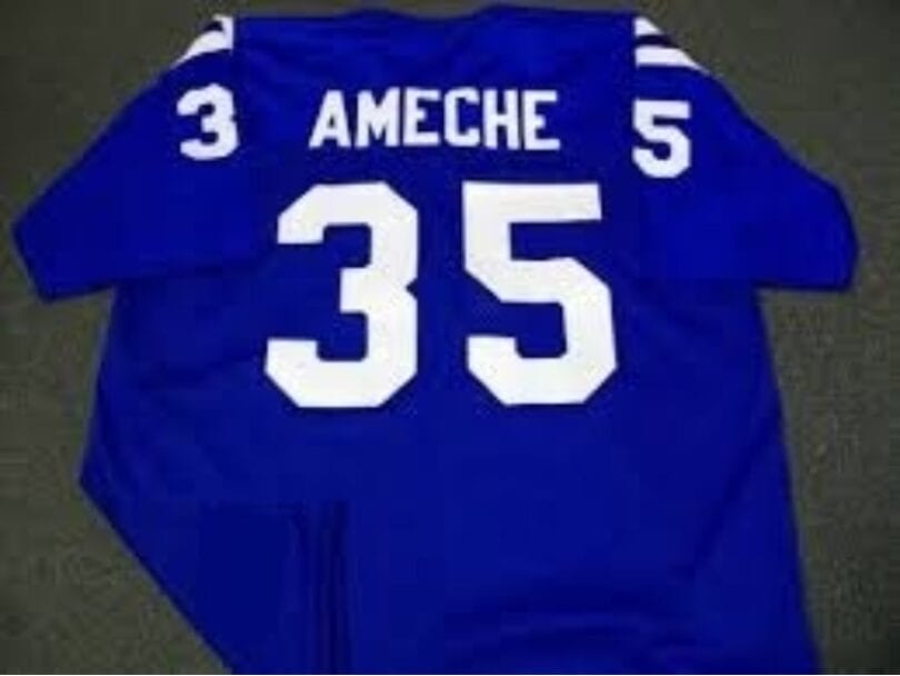 Alan The Horse Jersey Ameche Baltimore Colts Custom Throwback Football ...